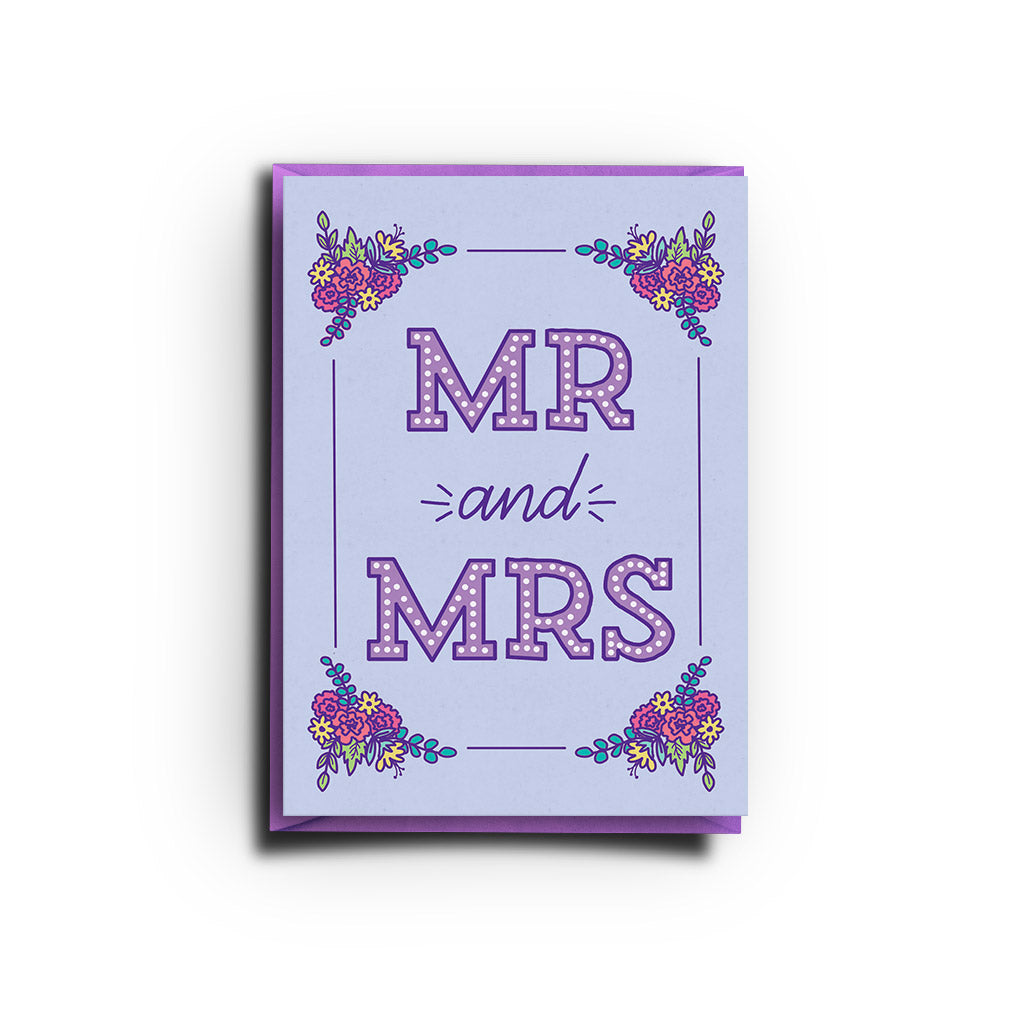 Mr & Mrs (Greeting Card) – MIMI+MARTHA