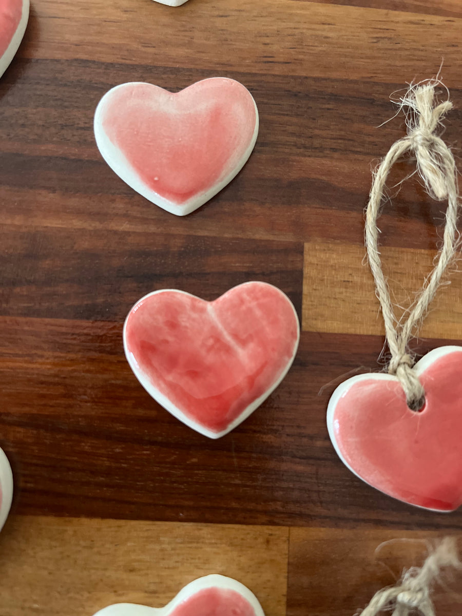 Love Heart - Ceramic Decoration – MIMI+MARTHA