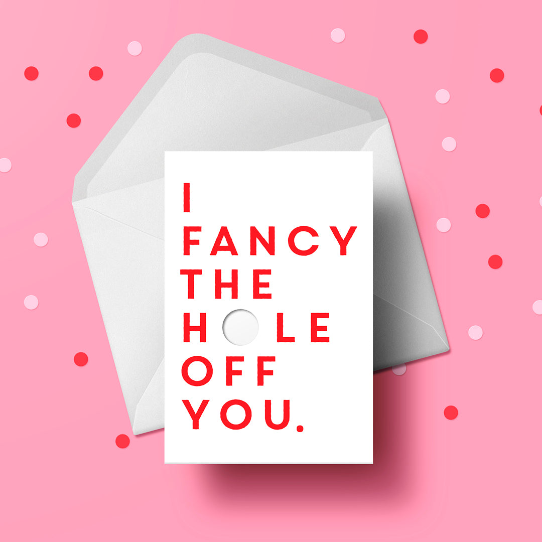 I Fancy The Hole Off You (Greeting Card) – MIMI+MARTHA